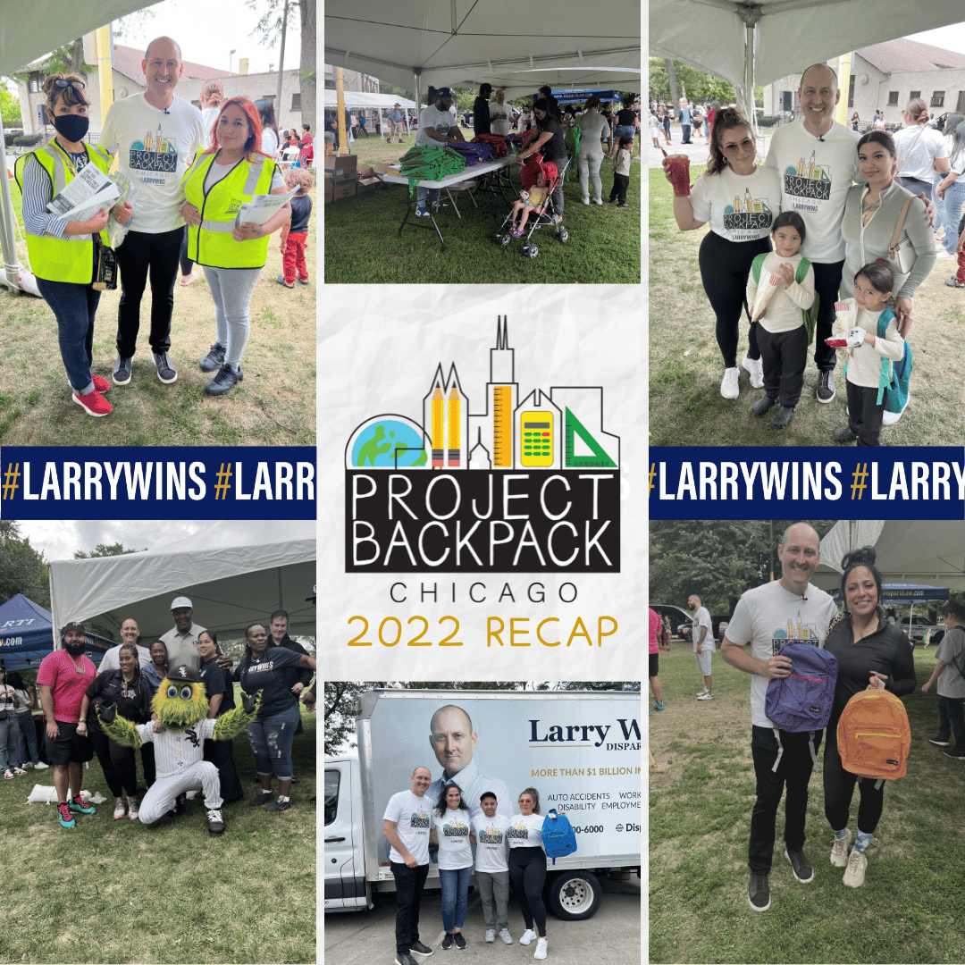 Disparti Law Group Accident & Injury Lawyers's 1st Project Backpack ...