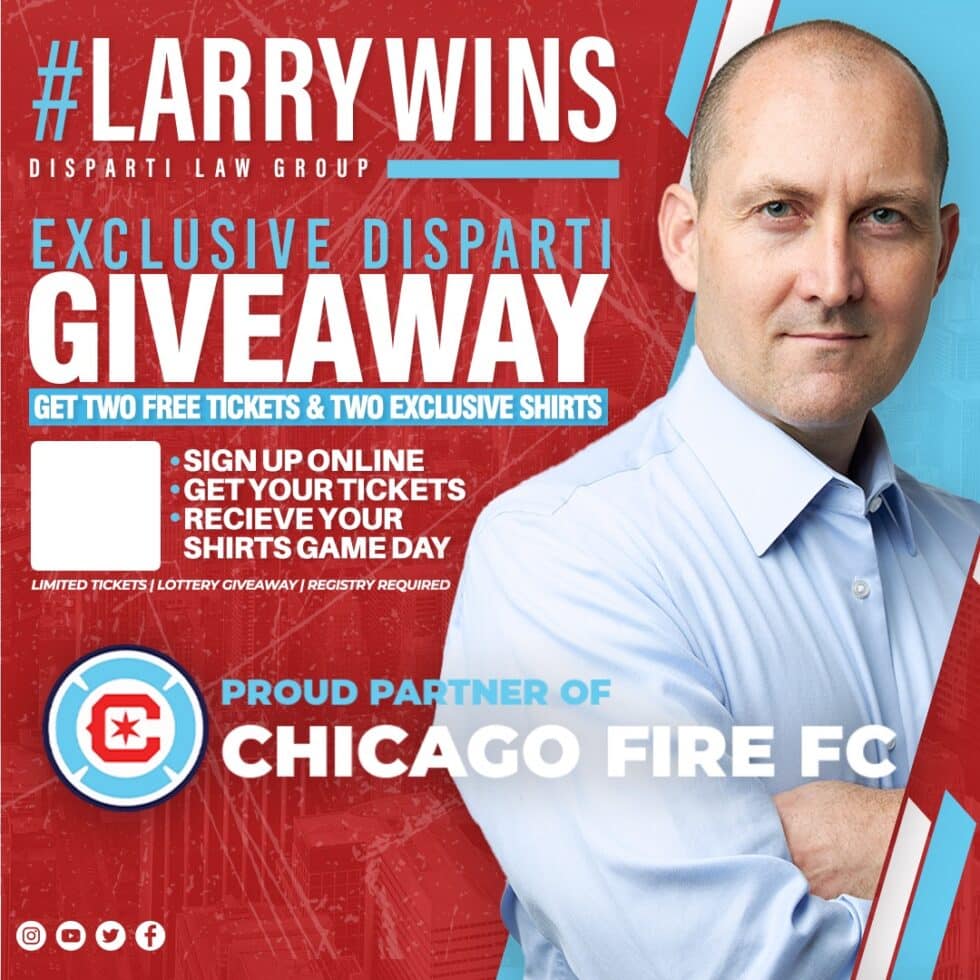 Chicago Fire Giveaway | Disparti Law Group